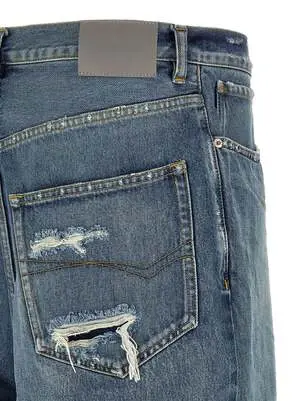 Balenciaga Distressed Baggy Jeans