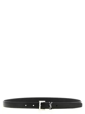 Saint Laurent Cassandre' Belt - Black