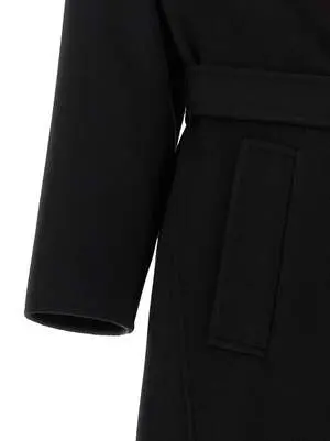 Max Mara Operoso' Dressing Gown Coat - Black