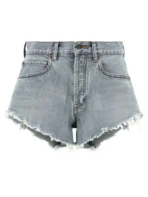 Balenciaga Denim Shorts - Blue