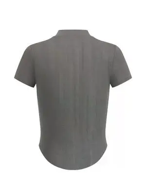 OUDE WAAG Knotted Ribbed Top