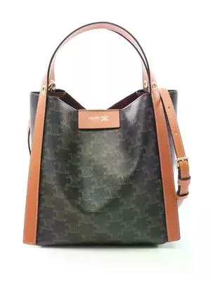 Celine 2020-2026 Small Triomphe Cube Satchel - Black