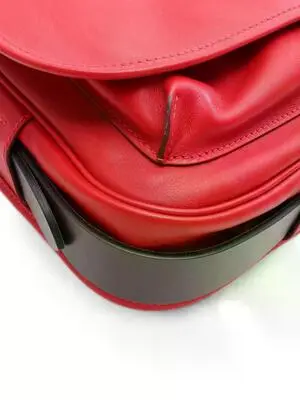 Hermès 2015 30 Balda Shoulder Bag - Red
