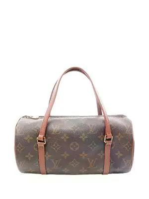 LOUIS VUITTON 1993 Monogram Papillon 26 Handbag - Brown