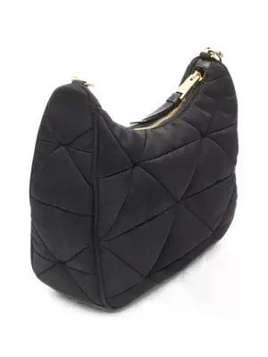 Prada Tessuto Quilted Shoulder Bag - Black