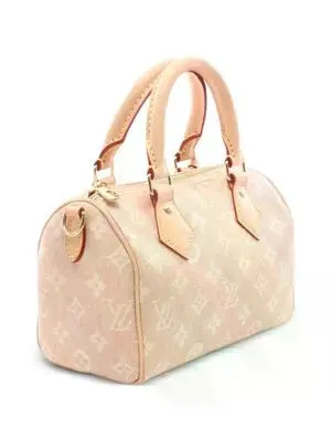 LOUIS VUITTON 2021 Monogram Speedy Bandoulière Shoulder Bag - Neutrals