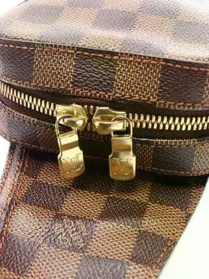 LOUIS VUITTON 2003 Geronimos Damier Ebene Belt Bag