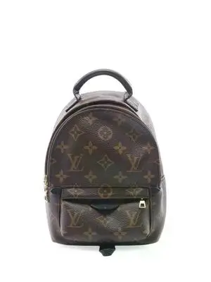 LOUIS VUITTON Mini Palm Springs Monogram Backpack - Brown