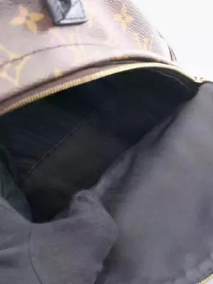 LOUIS VUITTON Mini Palm Springs Monogram Backpack - Brown
