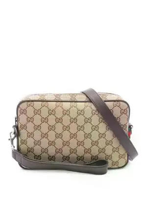 Gucci Gg Canvas Shoulder Bag - Neutrals