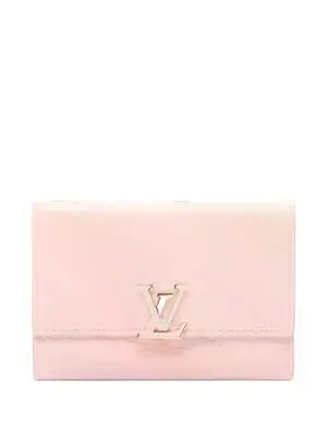 LOUIS VUITTON 2010s Capucines Trifold Wallet - Pink