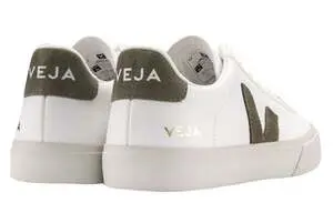 VEJA Campo Chromefree Lace-up Sneakers - White/khaki