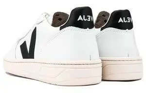 VEJA V- Lace-up 'extra White Black - White/black