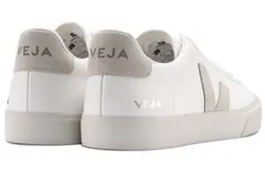 VEJA Campo Chromefree Lace-up Sneakers - White/natural