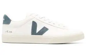 VEJA Campo Chromefree Lace-up Sneakers - White/blue