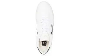 VEJA V- Lace-up Sneakers - White/black