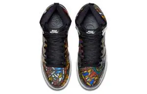 Nike X Concepts Sb Dunk High Stained Glass