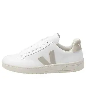 VEJA V- Leather Sneakers - Extra White/sable