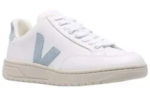 VEJA V-12 Leather Sneakers - White/blue