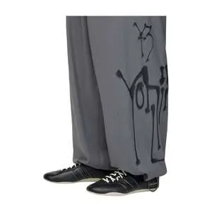 Adidas X Y-3 Chito Graphic Wide Wool Pants Asia Sizing