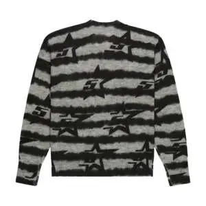 SP5DER 5star Mohair Sweater Sw005fw25blk