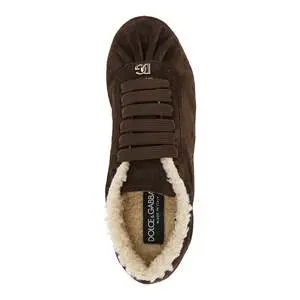 Dolce & Gabbana Ballet Suede Leather Sneakers