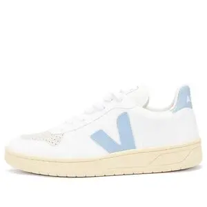 VEJA VEJA V-10 Lace-Up Sneakers White/blue/cream