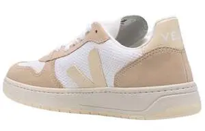 VEJA V-10 Alveomesh Lace-up Sneakers - White/butter/sable