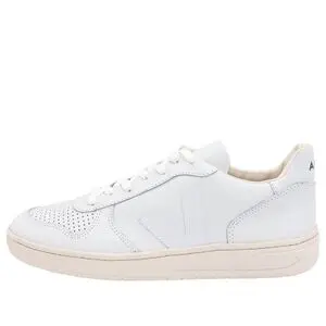 VEJA V-10 Leather Lace-up 'extra - White