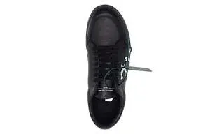 Off-White Low Vulcanized Canvas Sneaker - Black/white/red