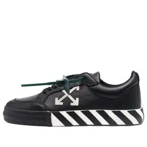 Off-White Low Vulcanized Canvas Sneaker - Black/white/red