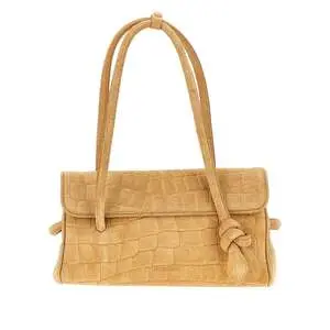 Jacquemus Embossed Suede Leather 'turismo Long' Bag