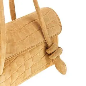 Jacquemus Embossed Suede Leather 'turismo Long' Bag