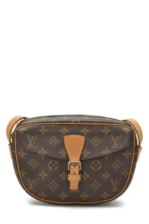 LOUIS VUITTON Monogram Canvas Jeune Fille Pm Cross Body Bag - Brown