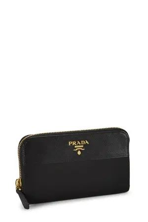 Prada Nylon & Zip Around Wallet