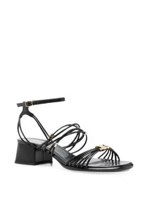 Celine Triomphe Leather Sandals