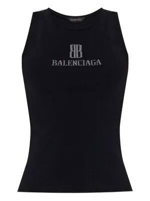 Balenciaga Logo Tank Top - Multicolor