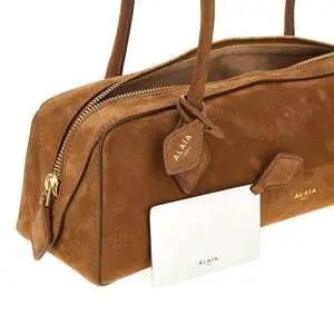 Alaïa Nubuck Leather Medium 'le Teckel' Bag