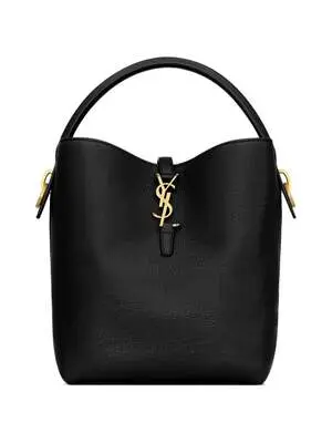 Saint Laurent Le 37 Medium Leather Bucket Bag