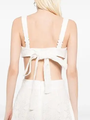 Zimmermann Crush Cotton Bralette