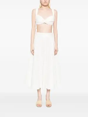 Zimmermann Crush Cotton Bralette