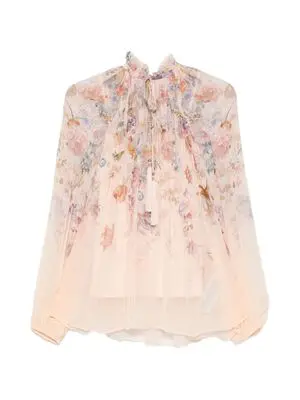 Zimmermann Valiant Printed Blouse - Multicolor