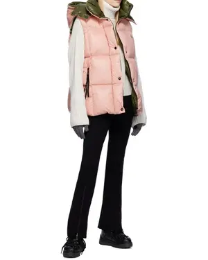 Moncler Luzule Down Gilet - Pink