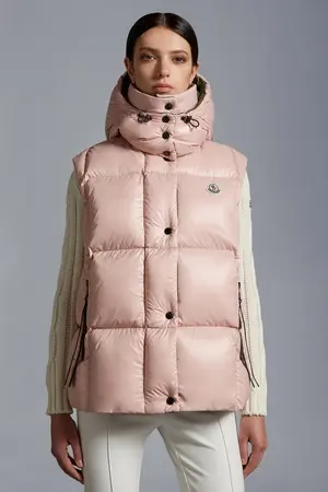 Moncler Luzule Down Gilet - Pink