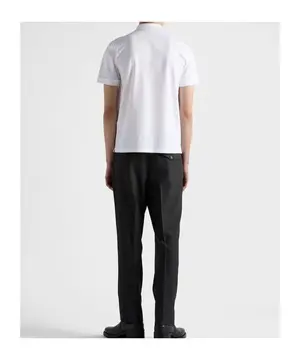 Prada Piqué Polo Shirt