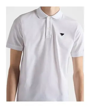 Prada Piqué Polo Shirt