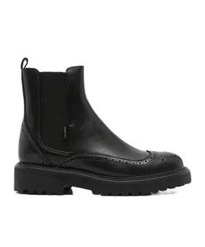 TWINSET 40mm Elastic-panel Chelsea Boots - Black