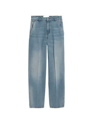 AMI Paris Baggy Fit Denim Jeans - Multicolor
