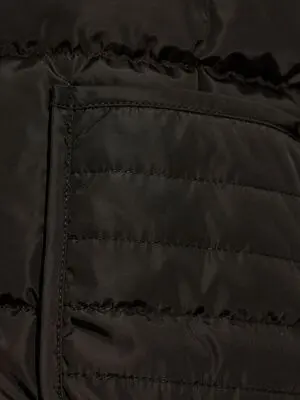 Moncler Wool And Nylon Padded Cardigan