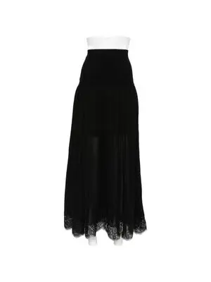 Zimmermann Valiant Lace Maxi Skirt - Multicolor